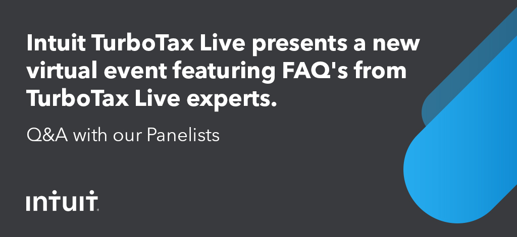 TurboTax Live Q&A